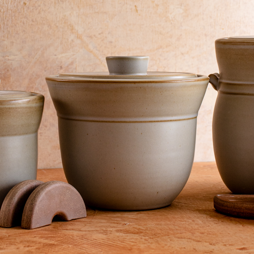 Handmade Ceramic Fermentation Jars – Sarah Kersten Studio
